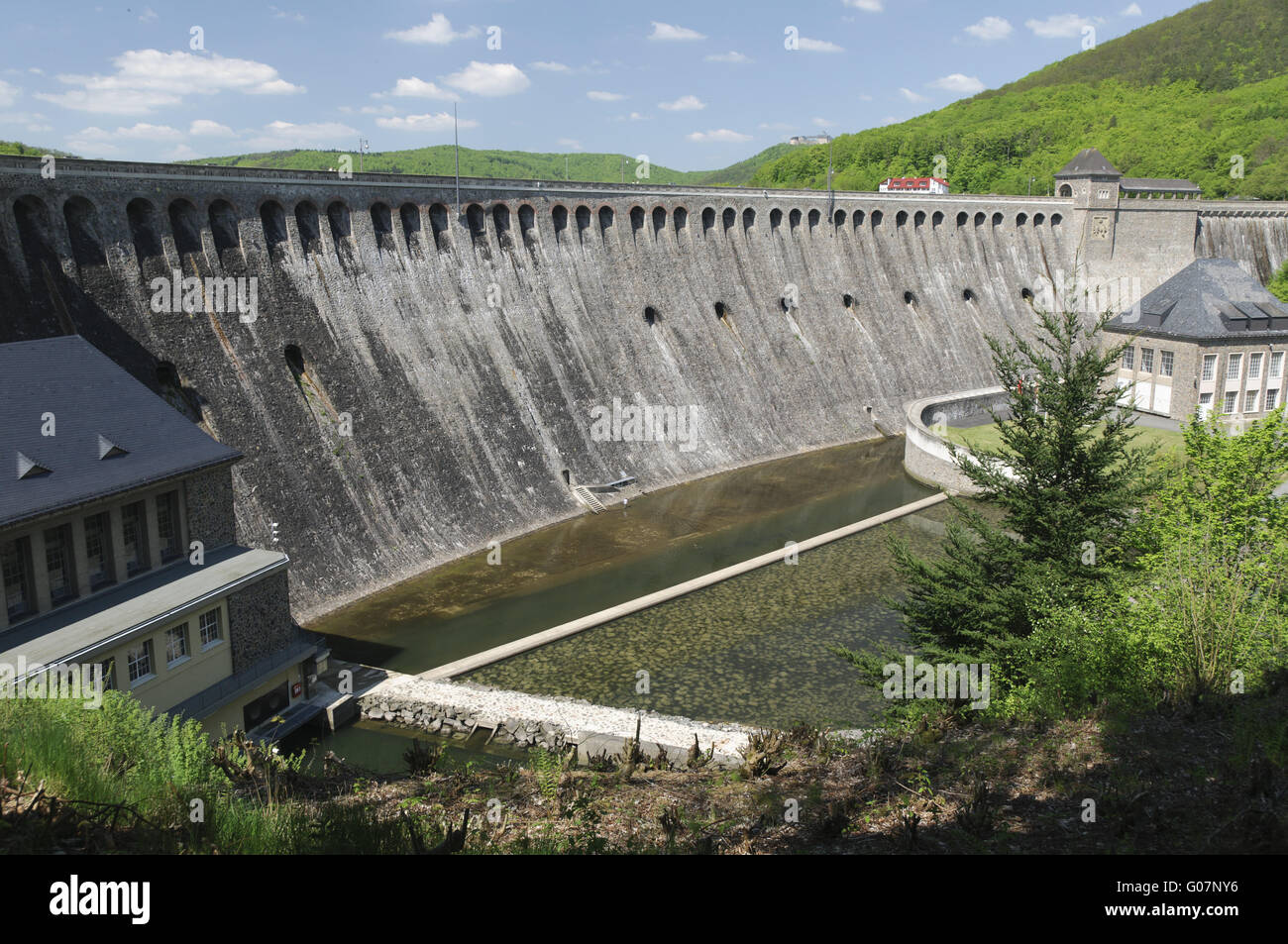 The Great Edersee Dam, Germany Stock Photo - Alamy