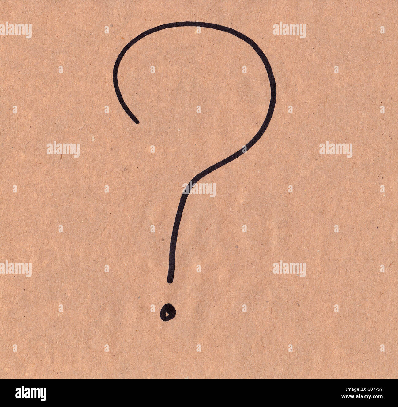 Framed question mark hi-res stock photography and images - Alamy