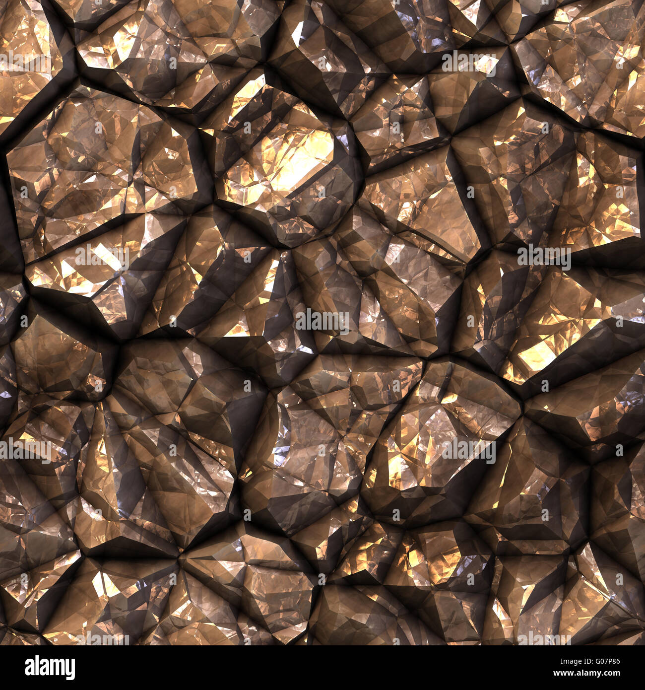 Seamless abstract generated stone crystal surface Stock Photo - Alamy