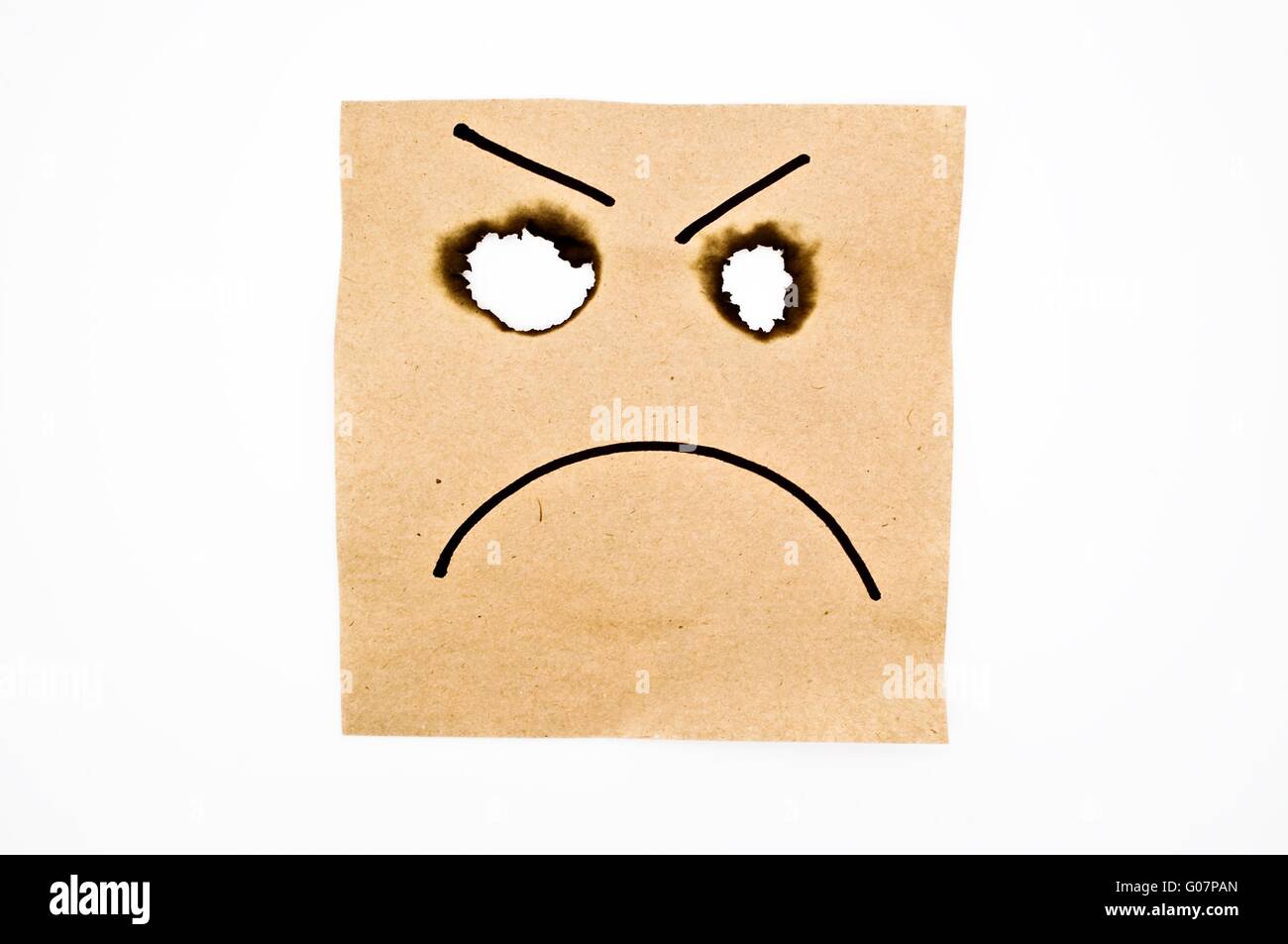 Emoticon angry hi-res stock photography and images - Alamy