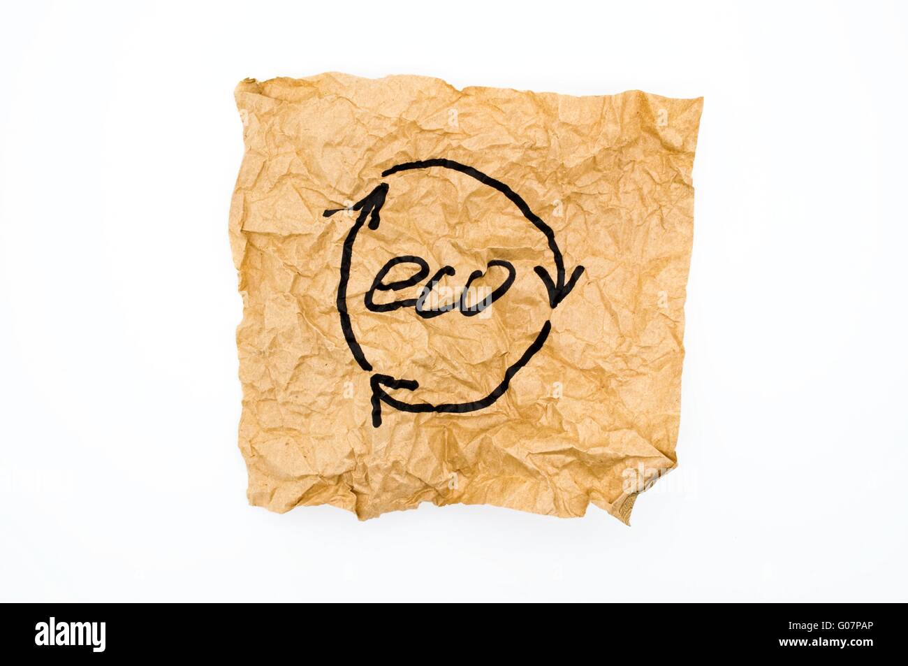 Recycling of paper Stock Photo - Alamy