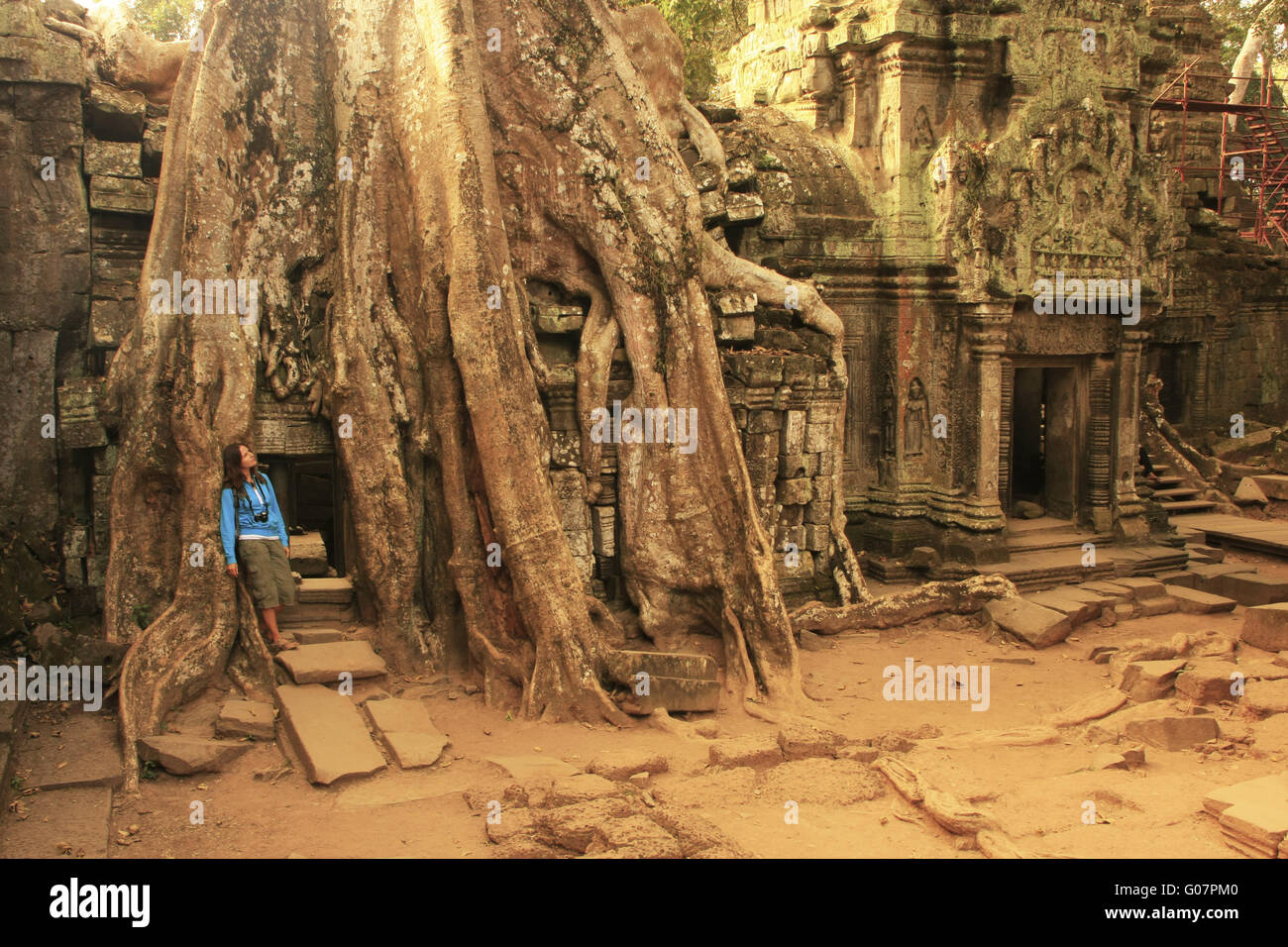 Ta Prohm temple Stock Photo - Alamy