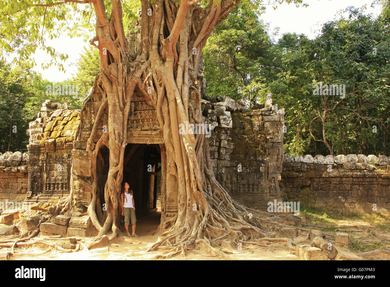 Ta Som temple Stock Photo - Alamy