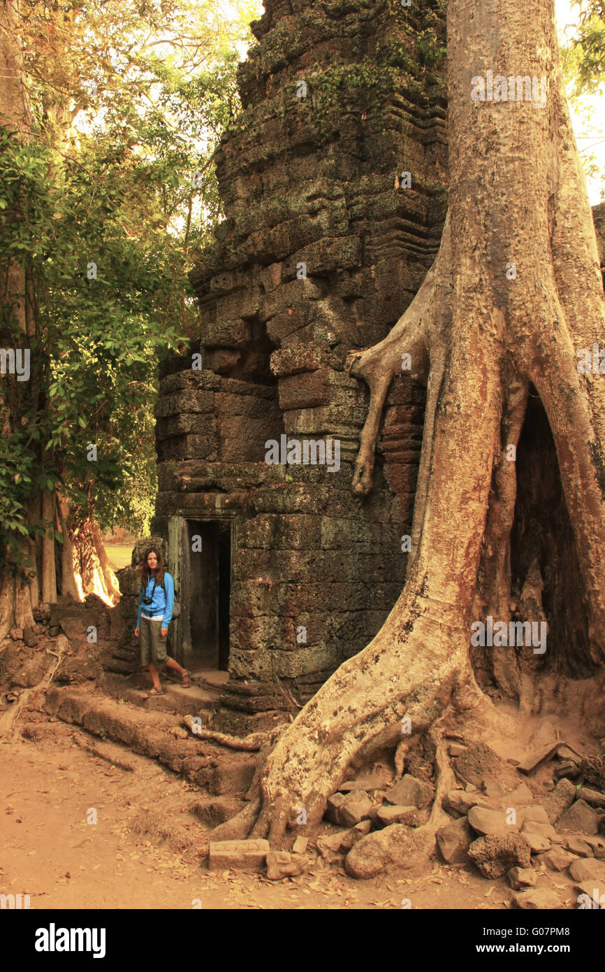 Ta Prohm temple Stock Photo - Alamy