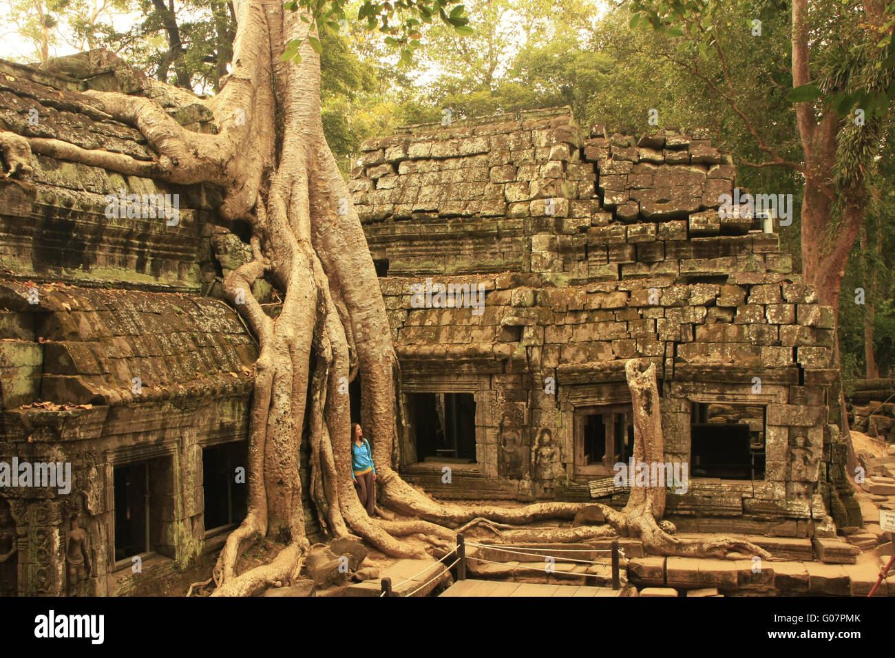 Ta Prohm temple Stock Photo - Alamy