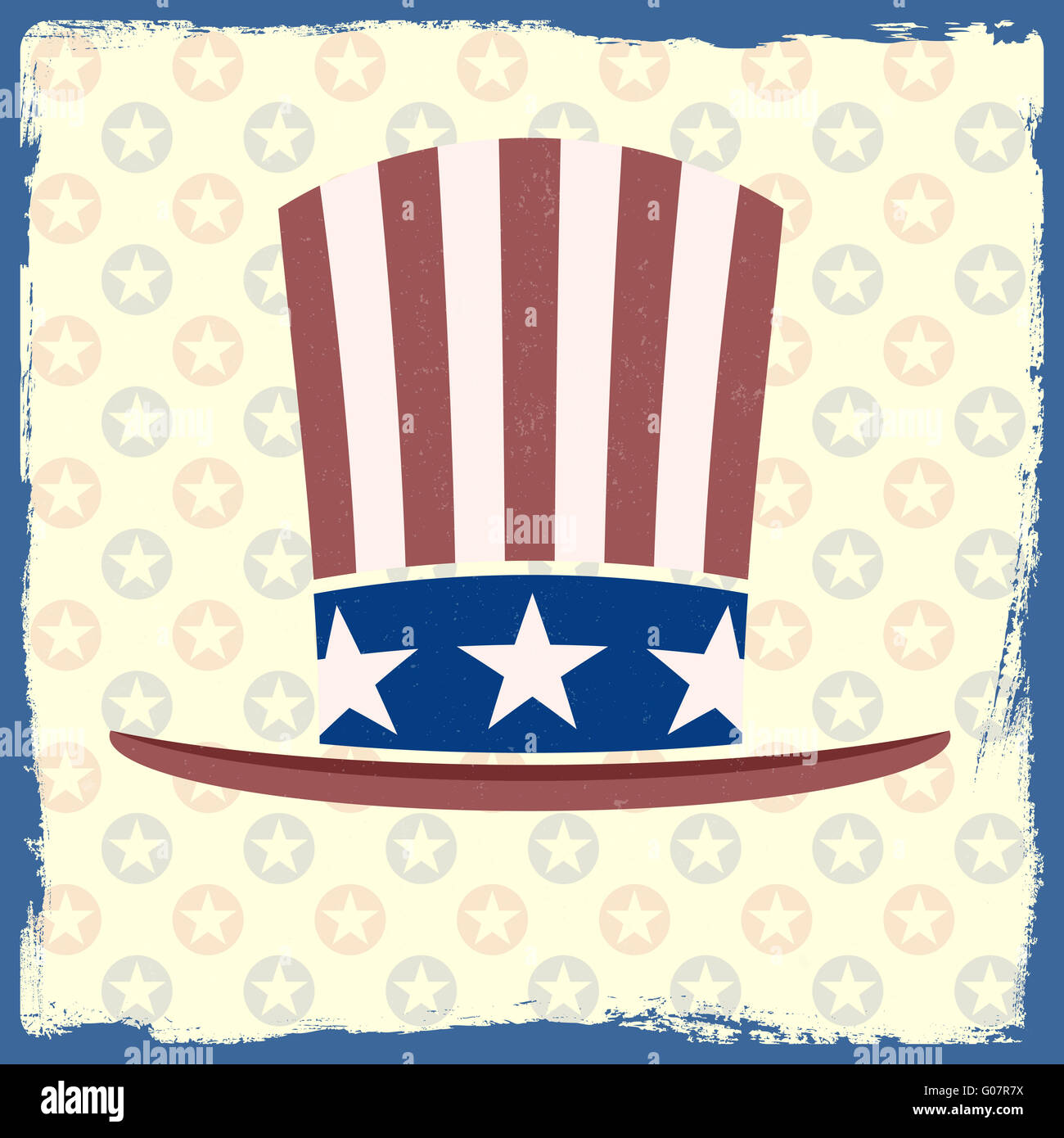 American patriot border design on hi-res stock photography and images ...