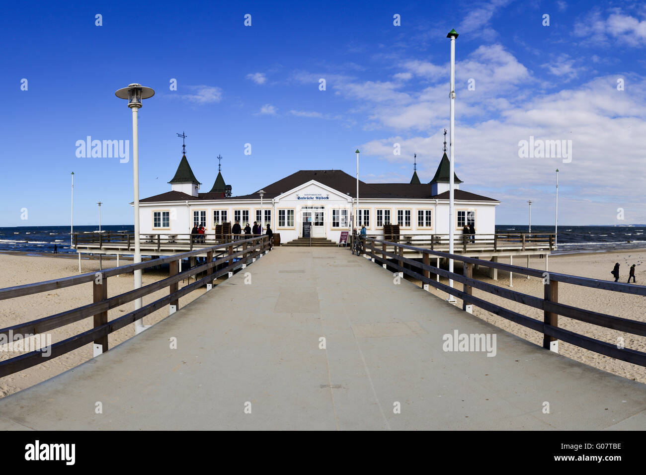 Pier in ahlbeck germany hi-res stock photography and images - Alamy