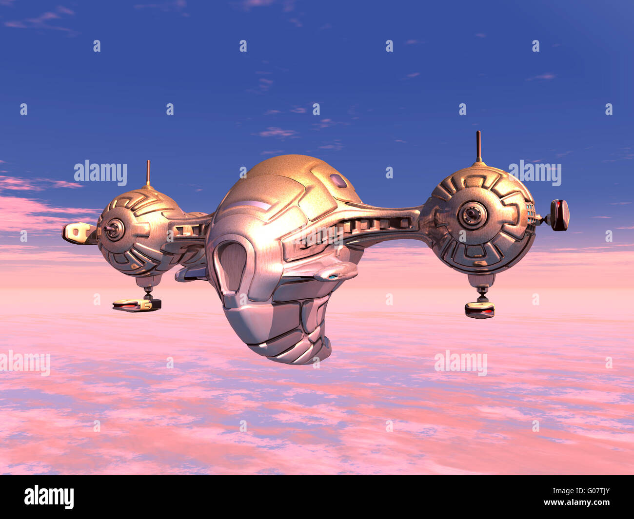 Alien Spacecraft Concept