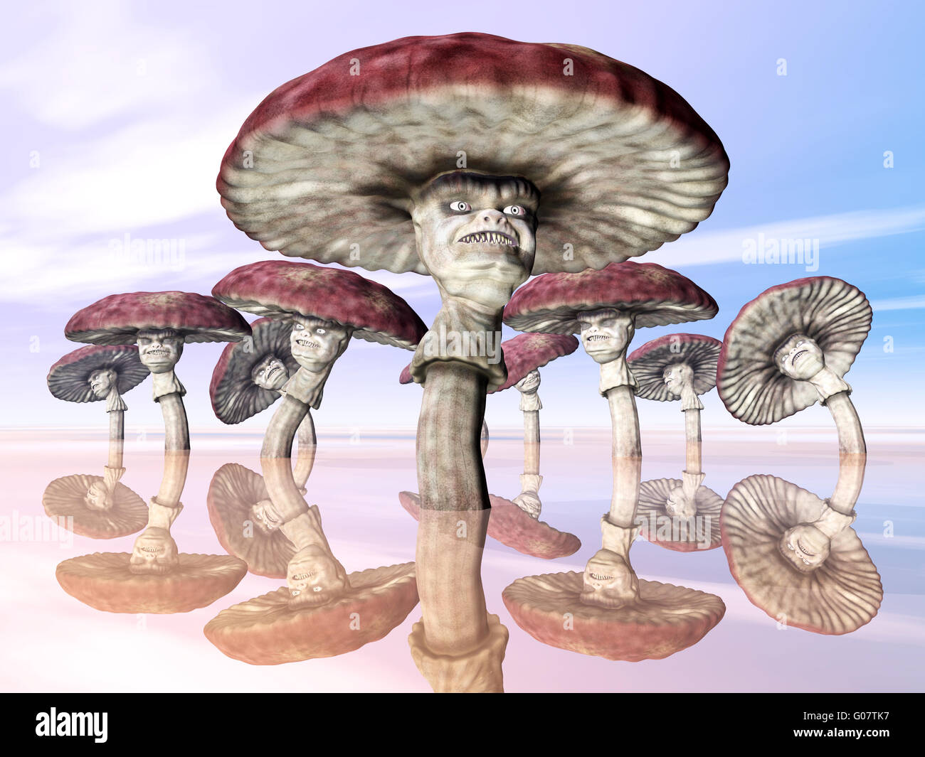 Alien planet plants hi-res stock photography and images - Alamy
