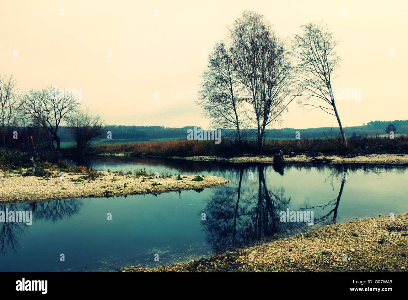 Flussverlauf hi-res stock photography and images - Alamy