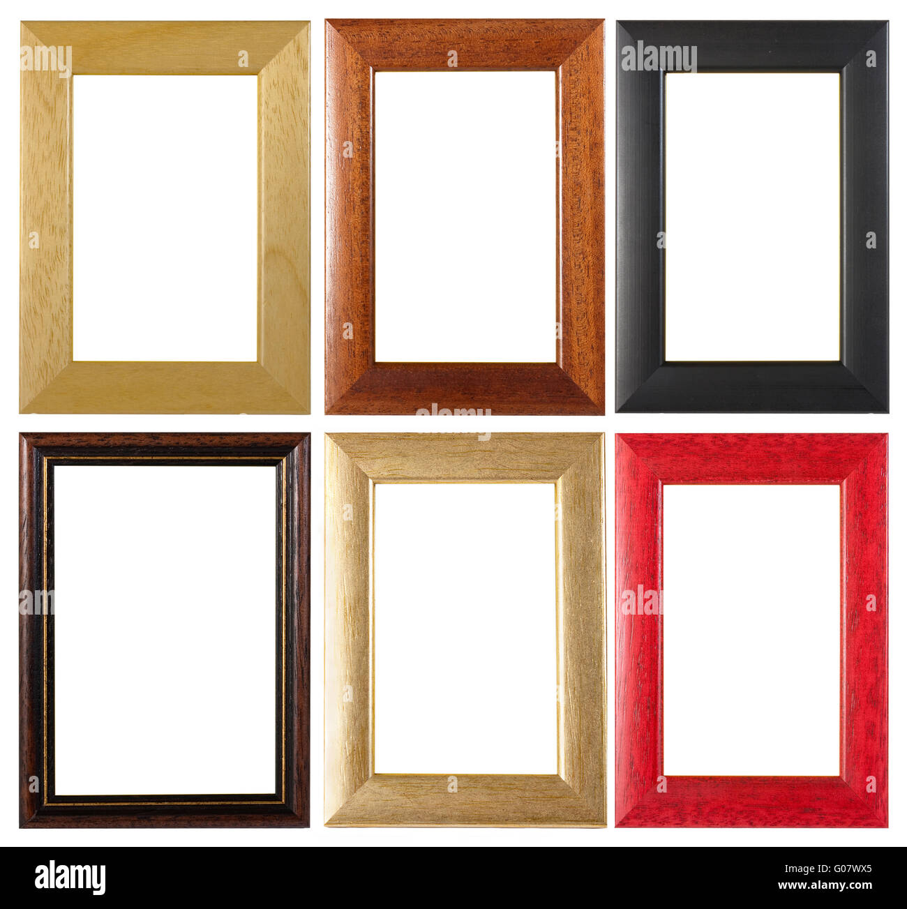 Picture frames collection Stock Photo - Alamy