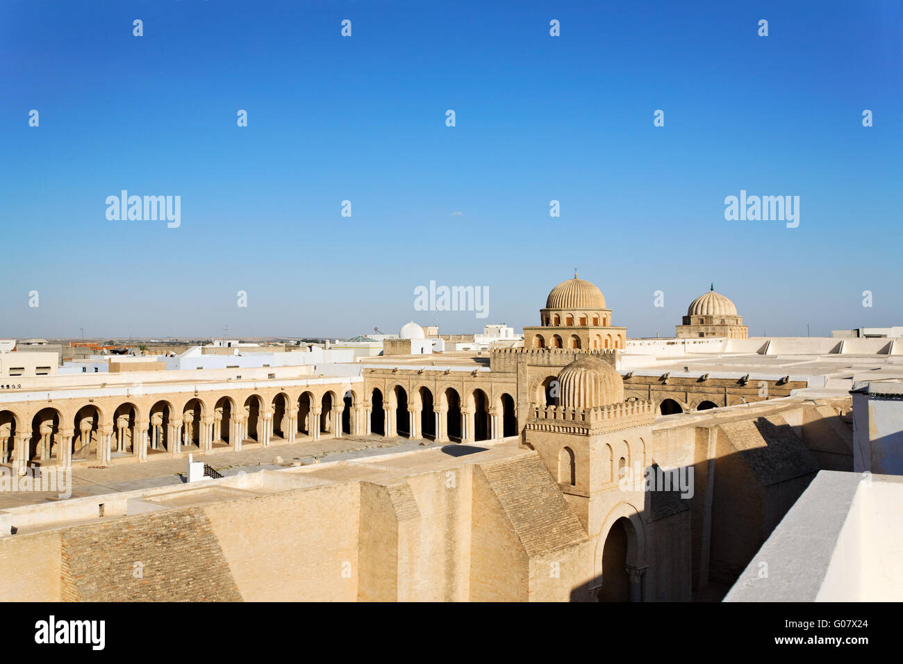 Great Mosque of Kairouan Stock Photo - Alamy