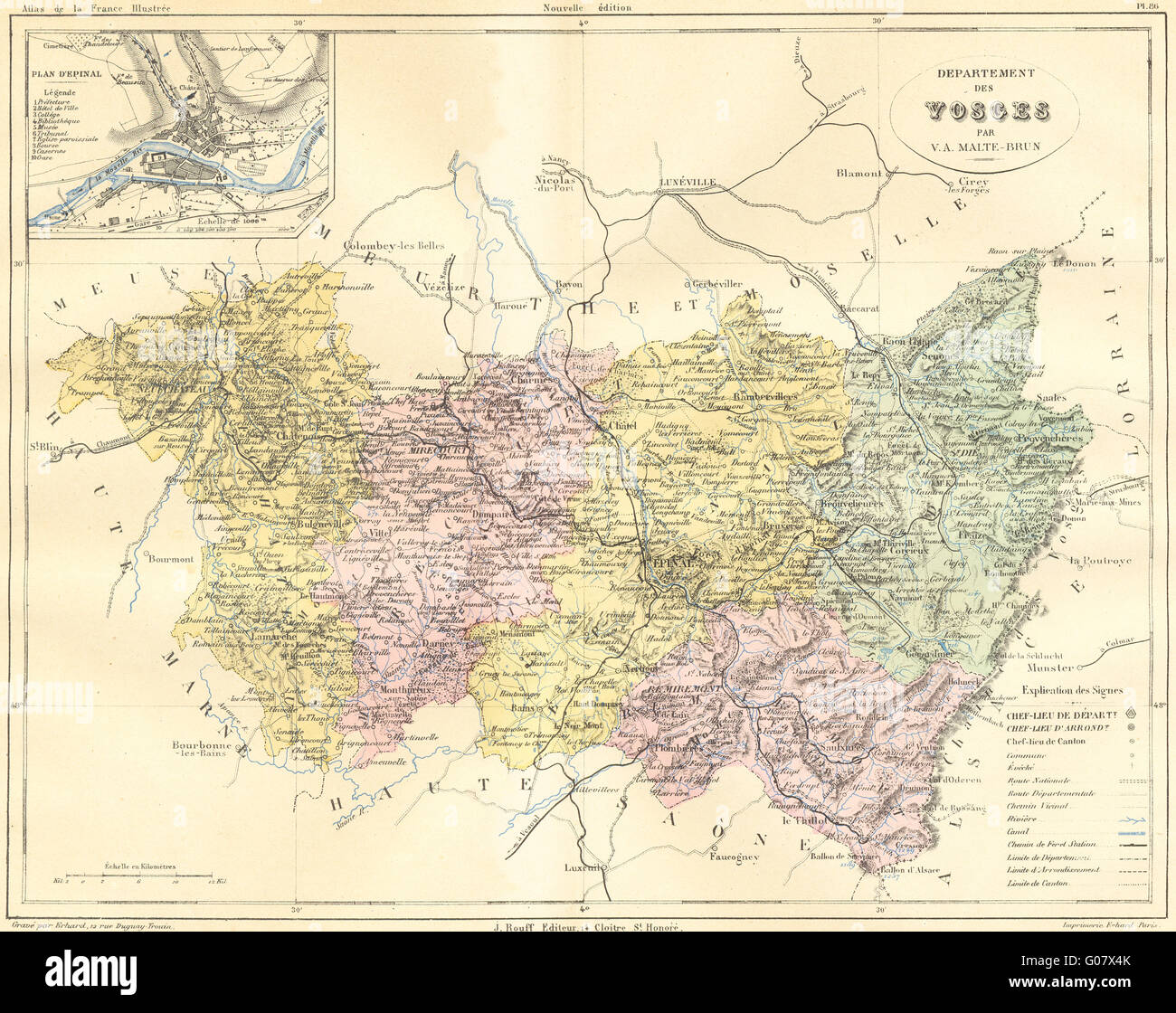 Vosges Map High Resolution Stock Photography and Images - Alamy