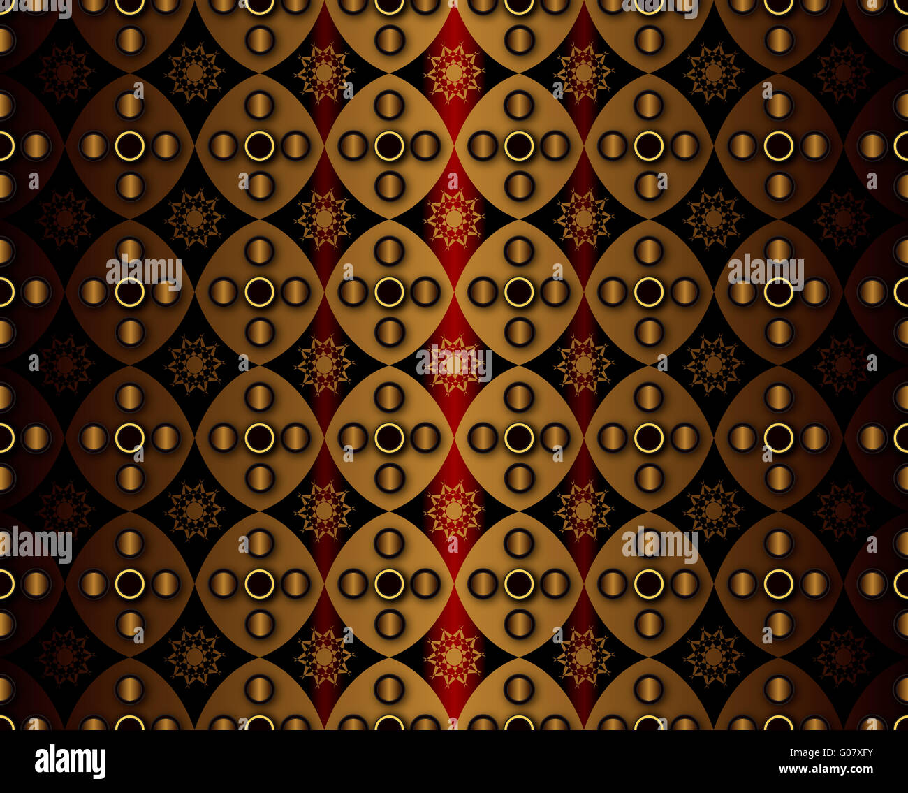 Golden Geometry Pattern Stock Photo - Alamy
