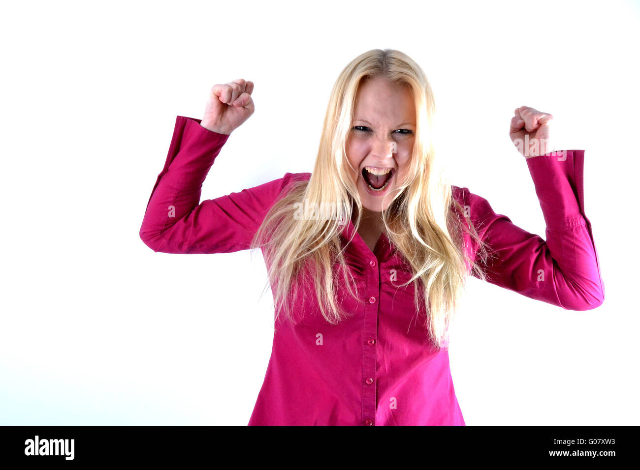 Siegerpose hi-res stock photography and images - Alamy