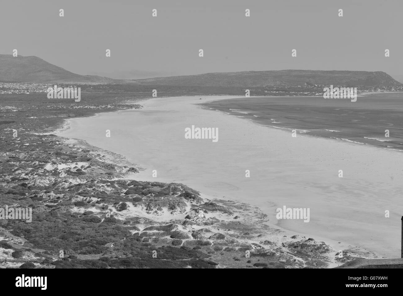 Beach south africa Black and White Stock Photos & Images - Alamy