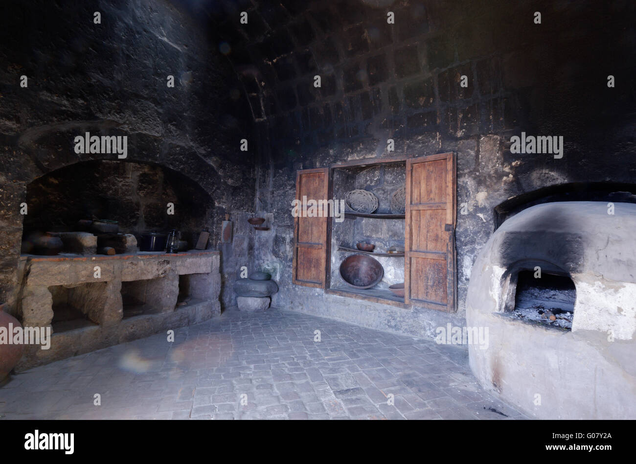 Inside Santa Catalina Convent in Arequipa Peru Stock Photo - Alamy