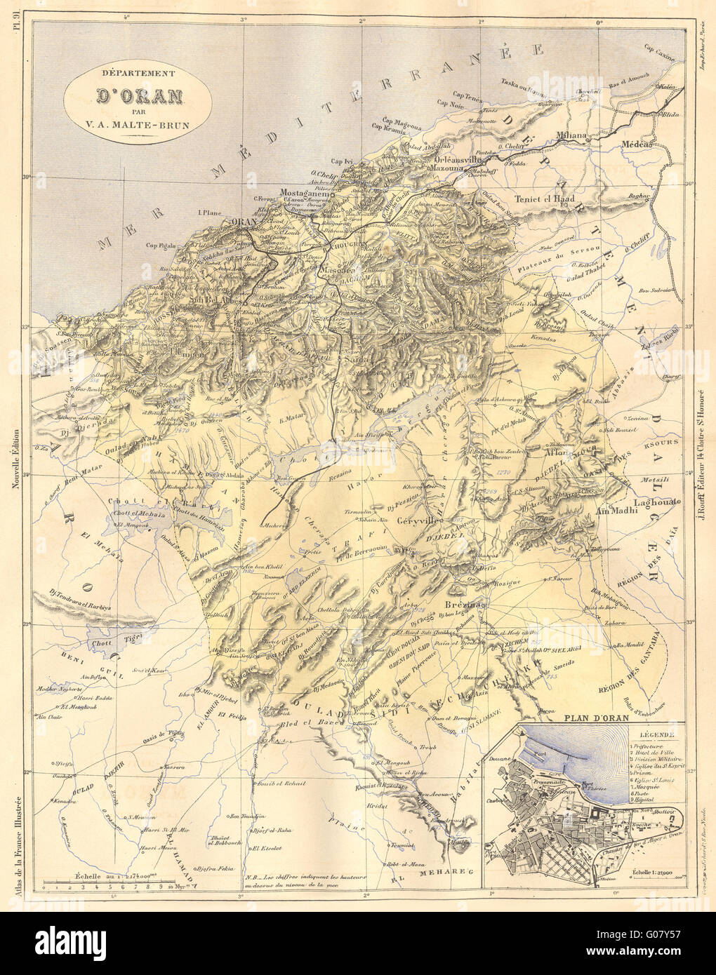 Map of doran hi-res stock photography and images - Alamy