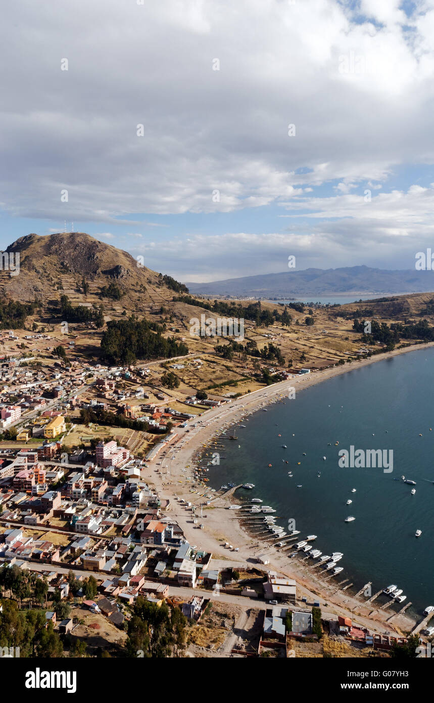 Copacabana in Bolivia Stock Photo - Alamy