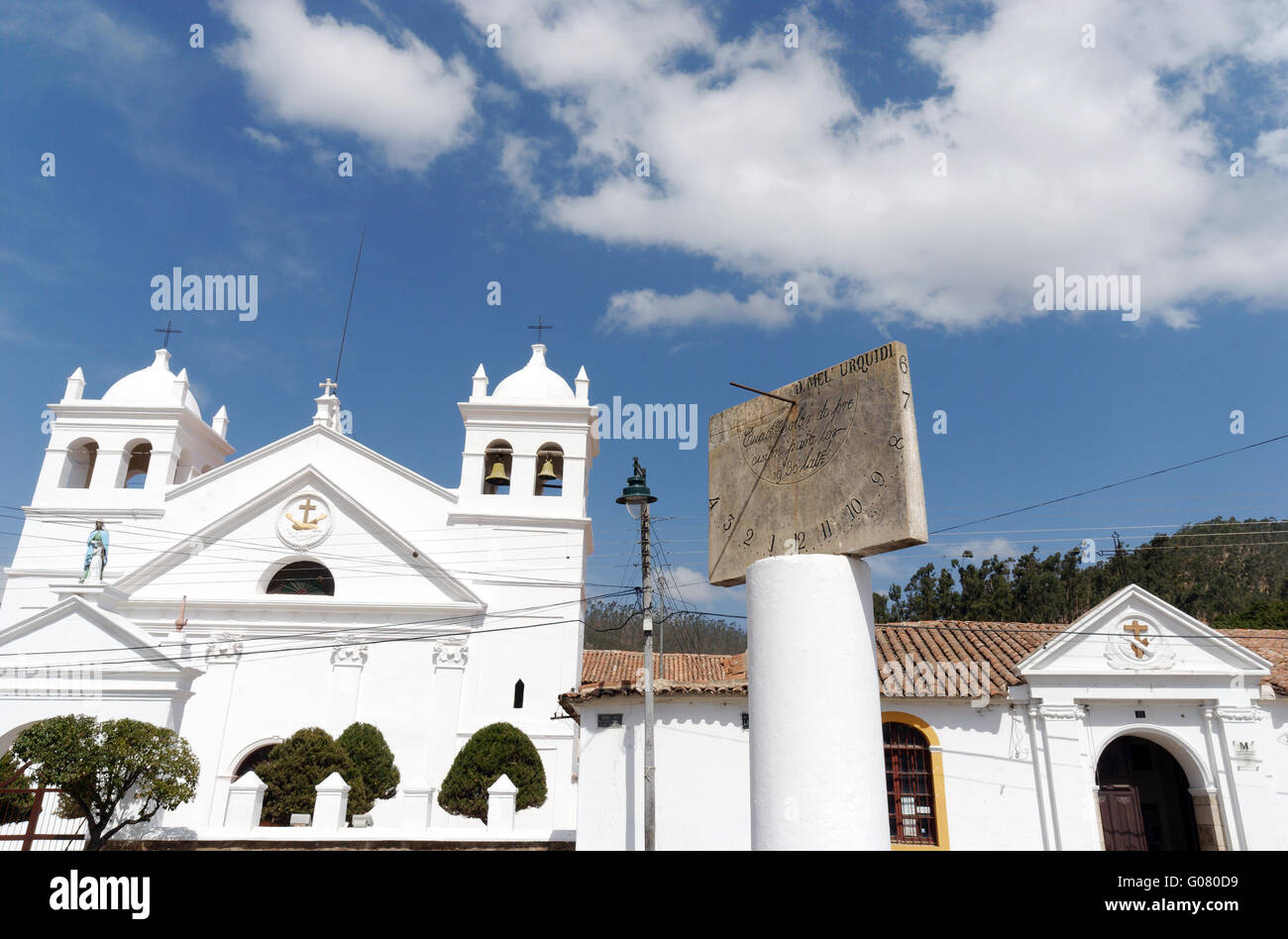 Iglesia Recoleta church in Sucre Bolivia Stock Photo - Alamy