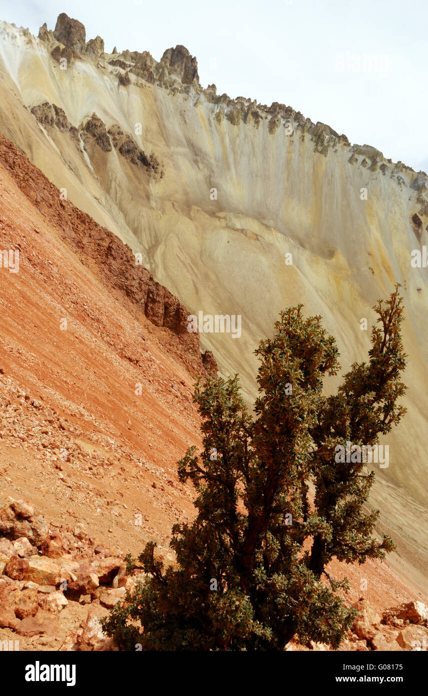 Amazing geology on the summit of tunupa volcano in the Salar de Uyuni ...
