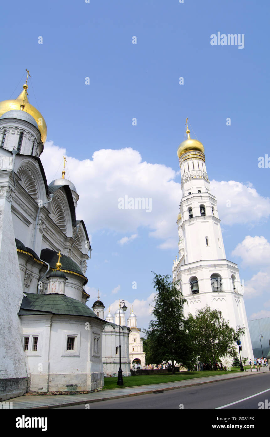 Ivan the Great bell tower, Moscow Kremlin, Russia Stock Photo - Alamy