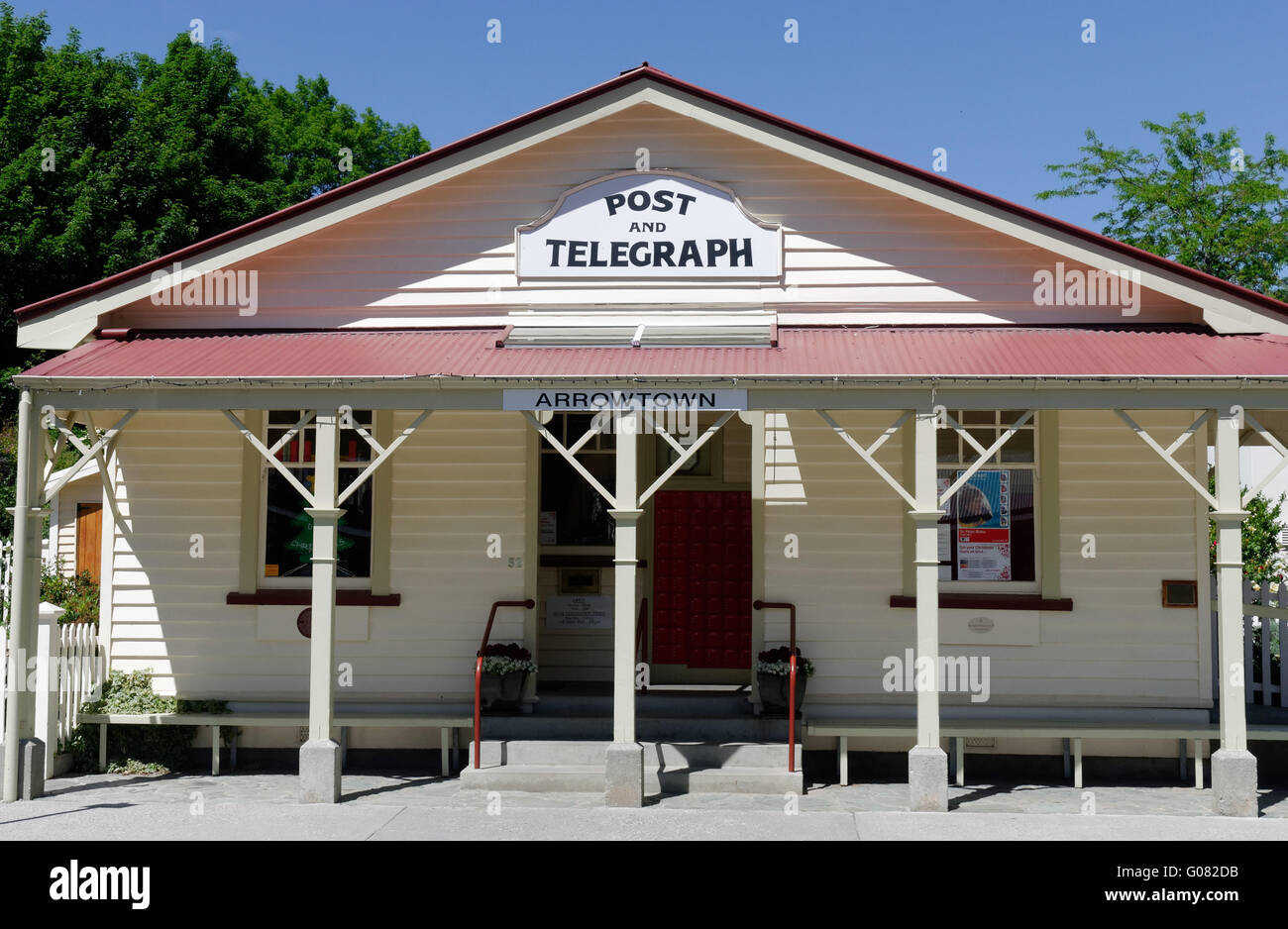 Old buildings in Arrowtown, New Zealand Stock Photo - Alamy