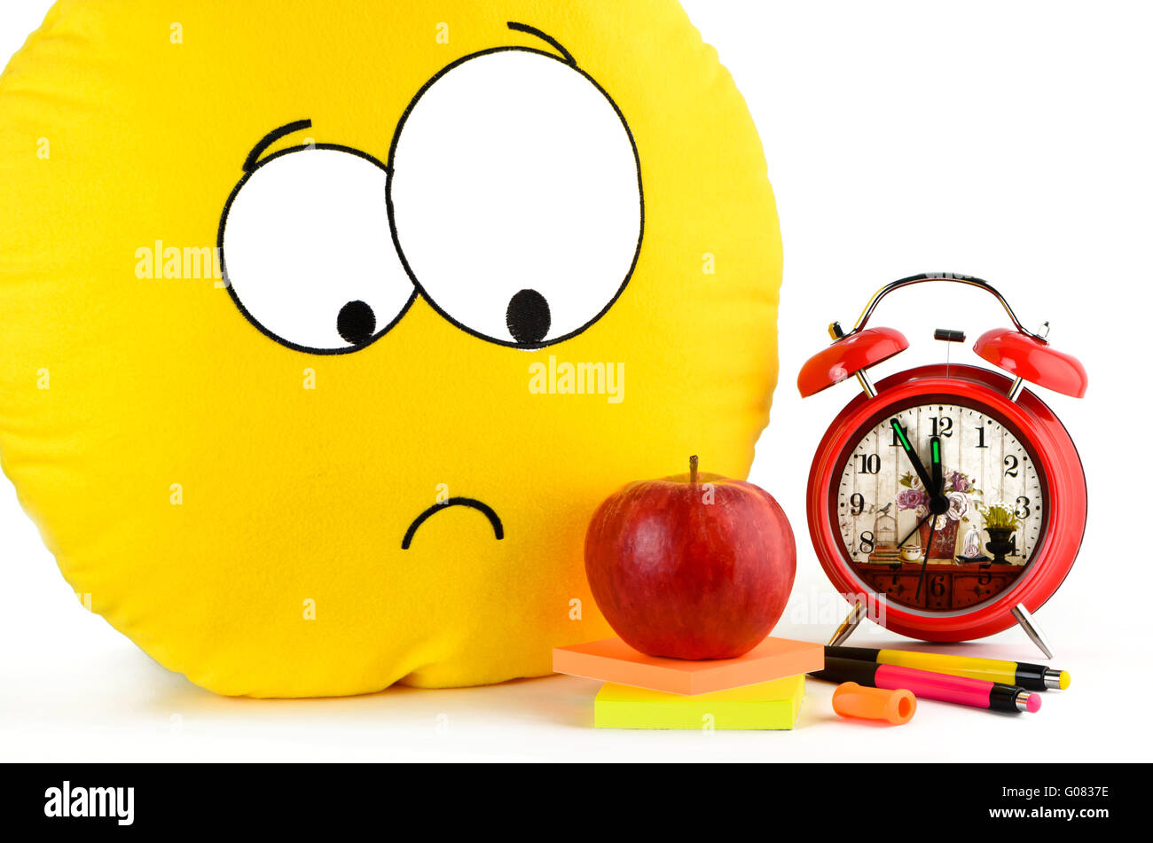 Alarm clock smiley face hi-res stock photography and images - Alamy