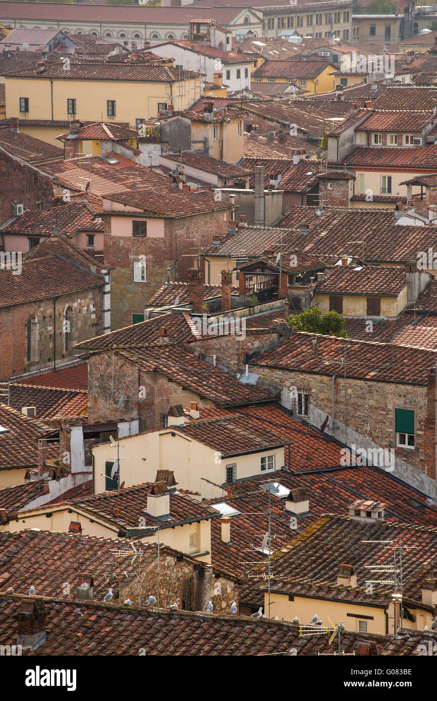 Italy houses roof roofs hi-res stock photography and images - Alamy