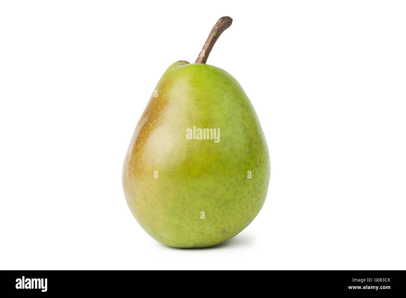 fresh juicy pear isolated over white background Stock Photo - Alamy