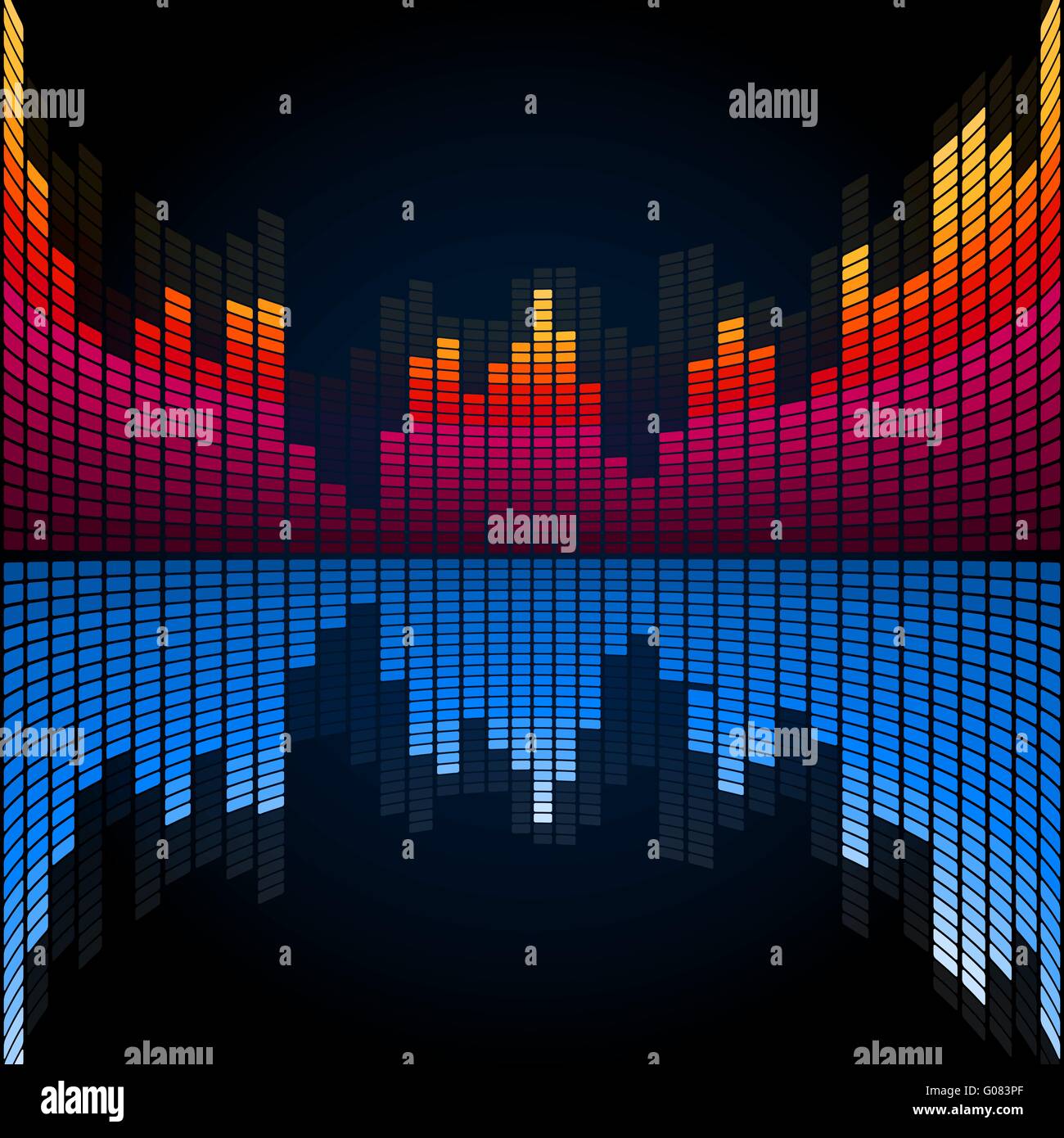 Abstract music equalizer Stock Vector Image & Art - Alamy