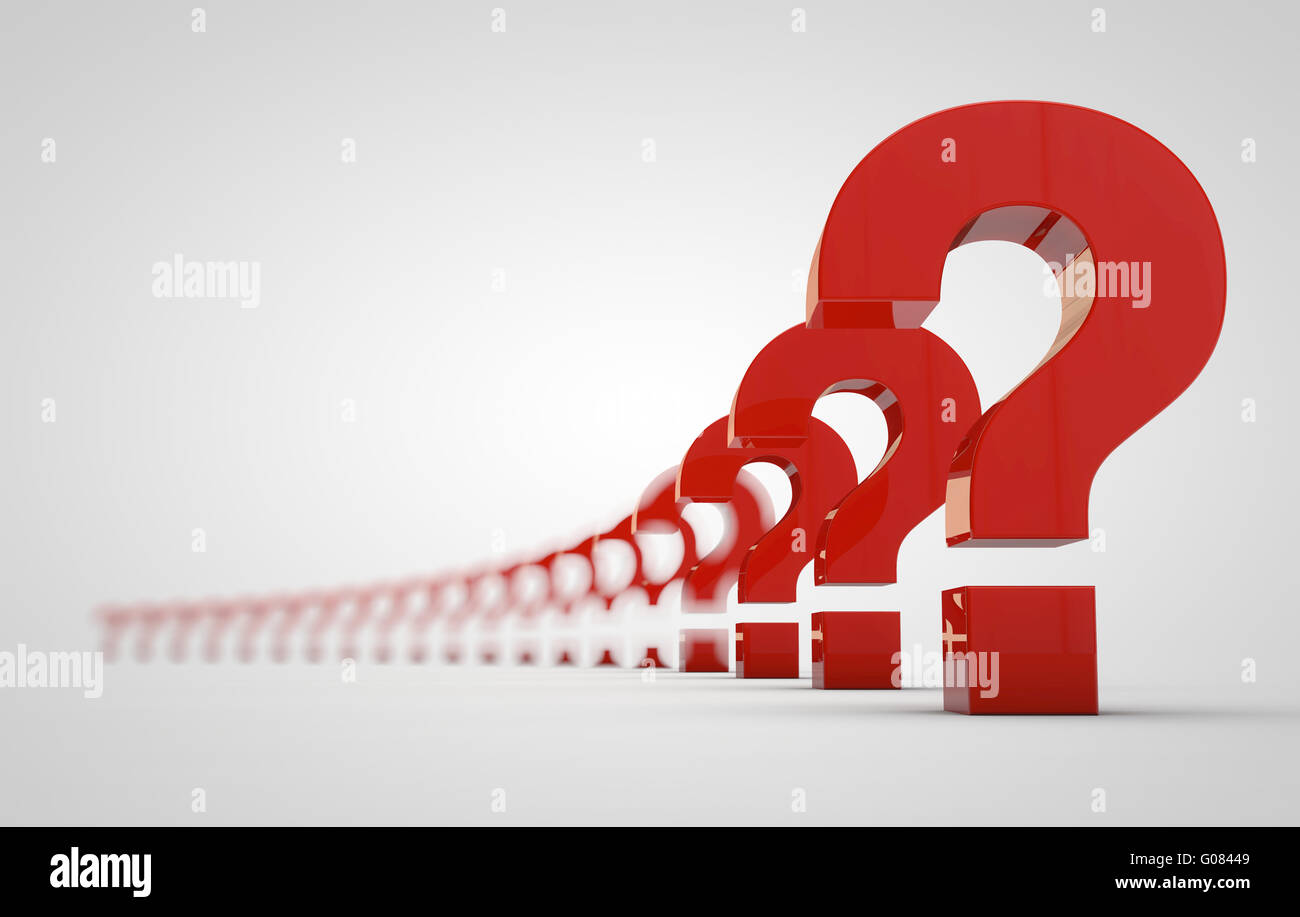 Question marks in row hi-res stock photography and images - Alamy