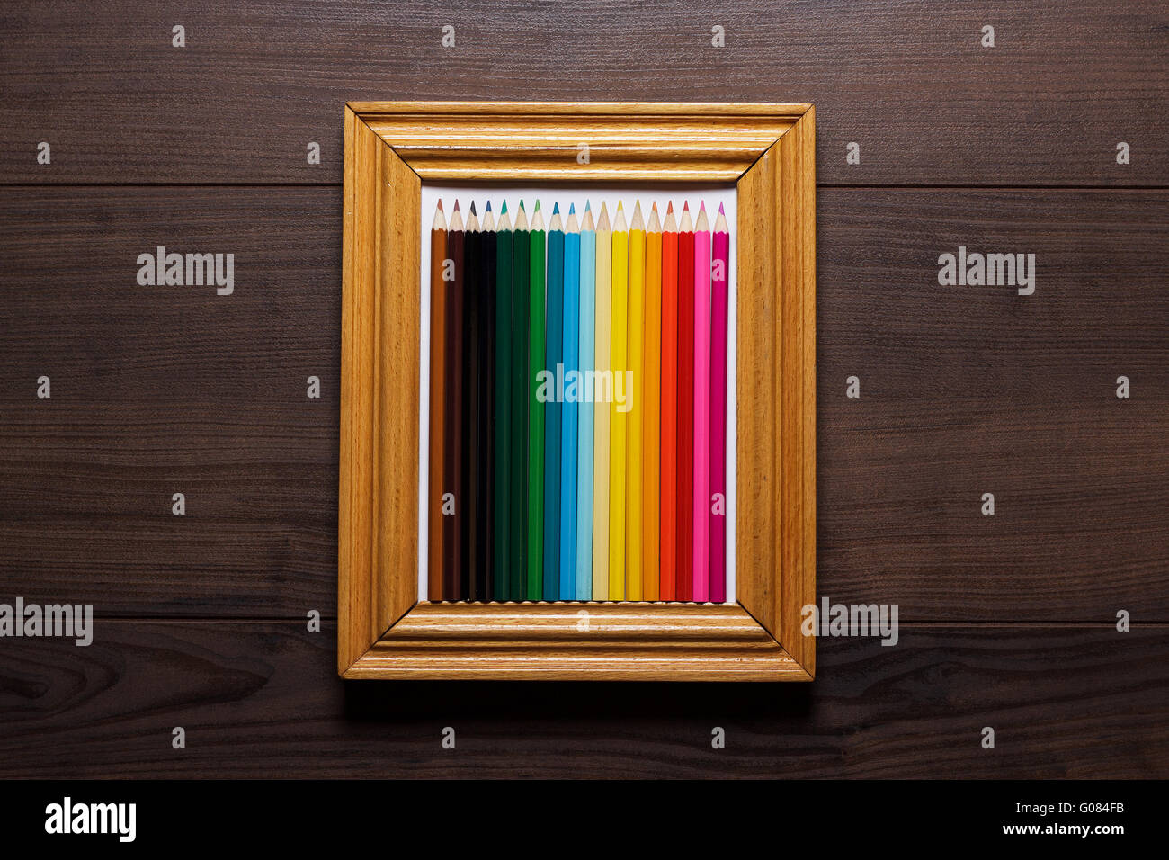 Pencil in frame hi-res stock photography and images - Alamy
