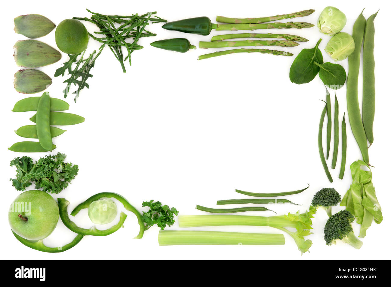 Vegetables Background Border