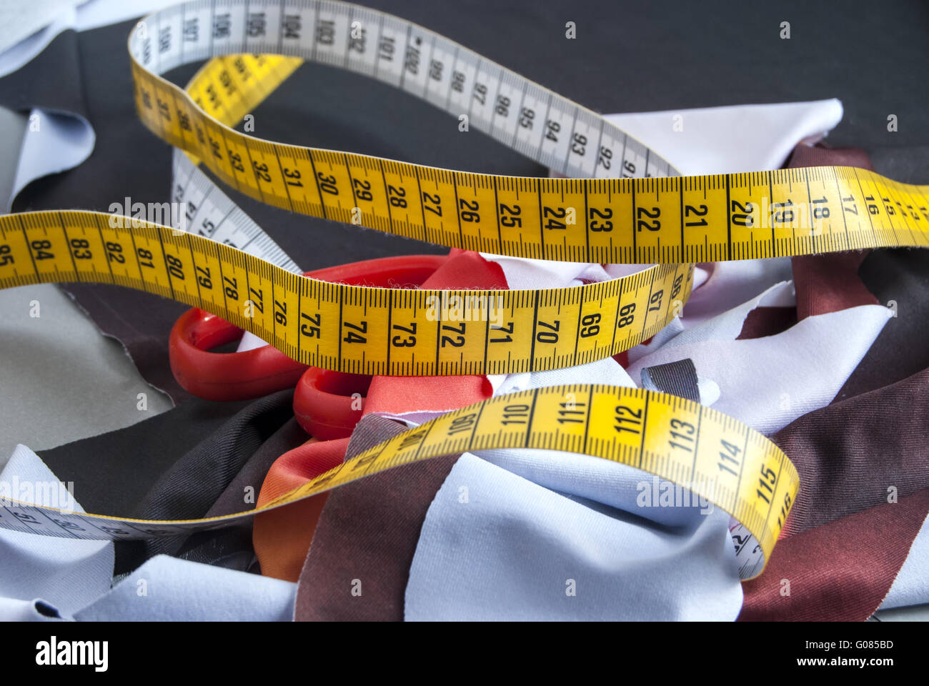 Various sewing materials during the working proces Stock Photo - Alamy