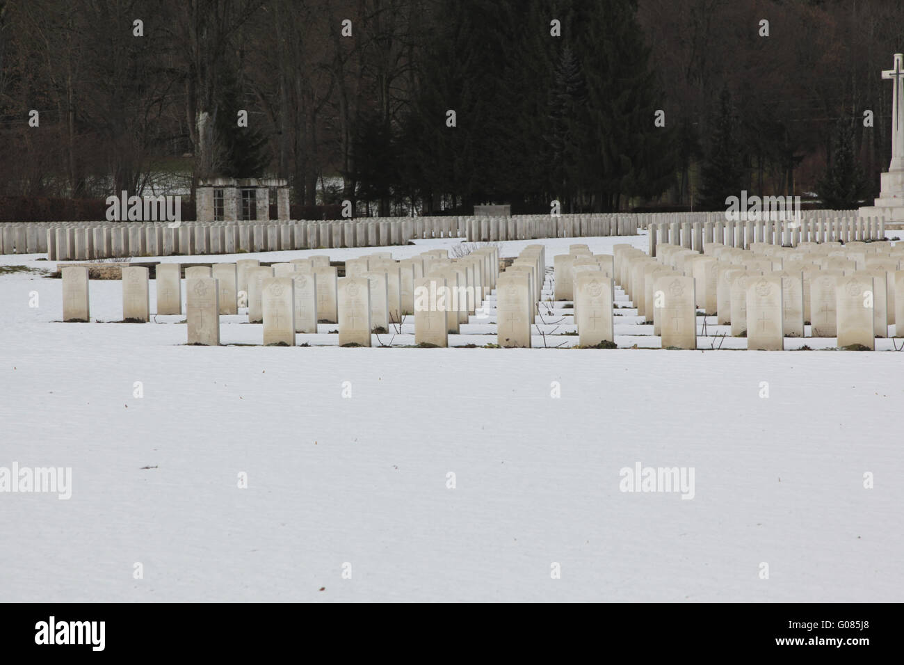 War cemetery Durnbach Stock Photo - Alamy