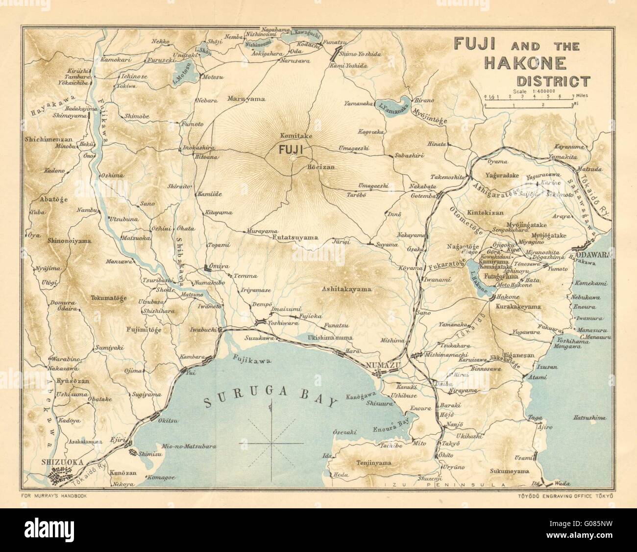 Fuji map hi-res stock photography and images - Alamy