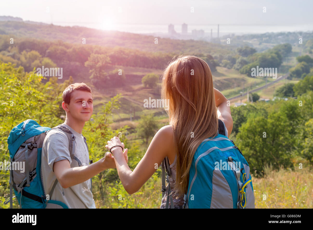 Come with Me Stock Photo - Alamy