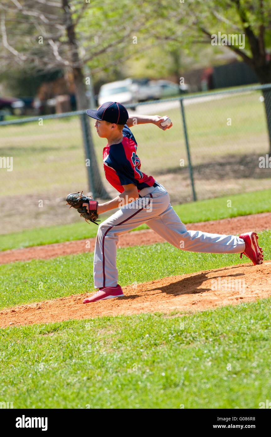 Pitcher Baseball Kid