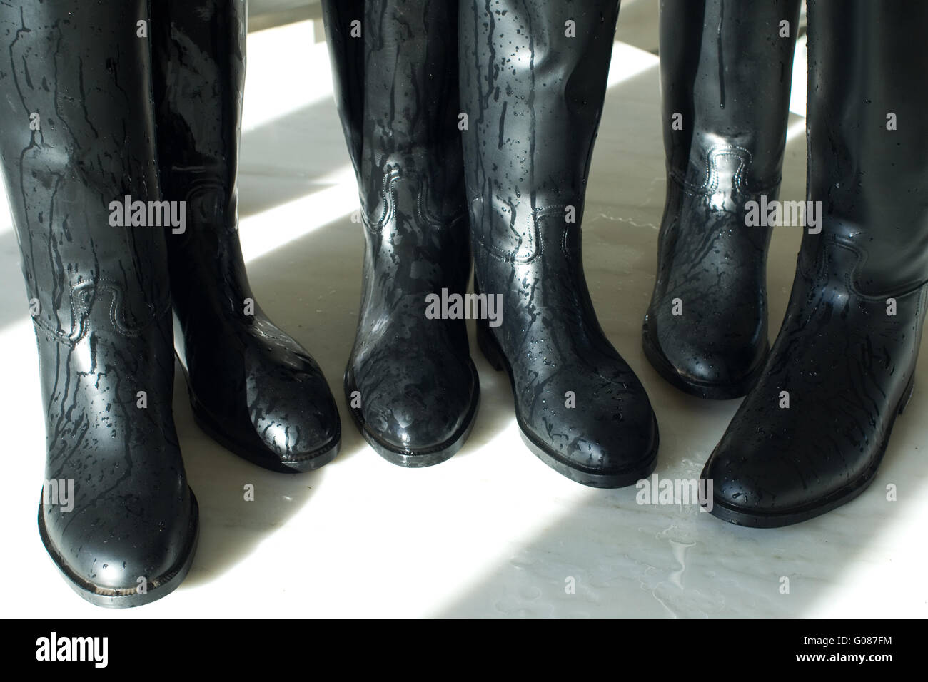 Shiny boots hi-res stock photography and images - Alamy