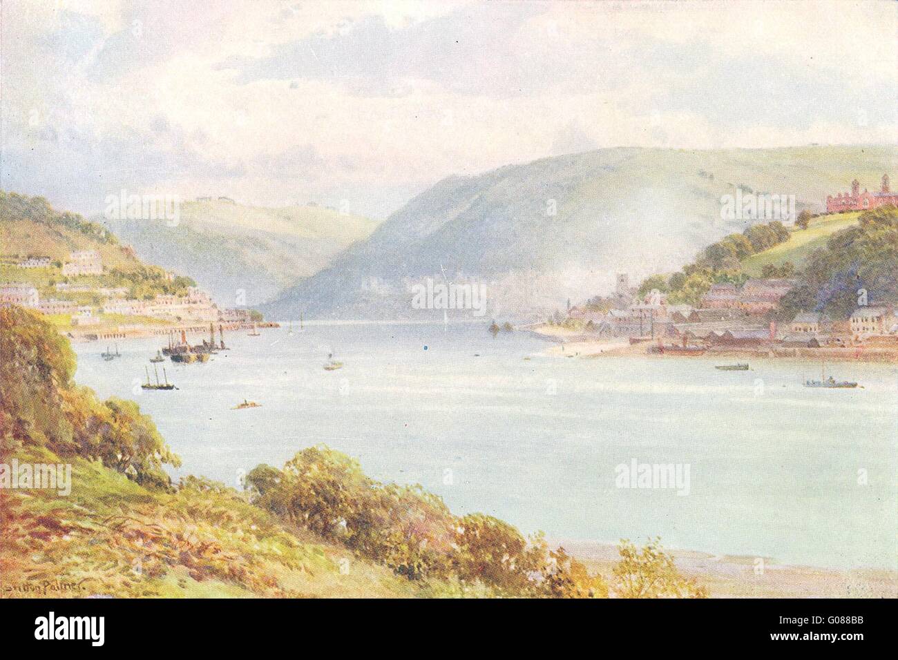 Dartmouth, devon painting hi-res stock photography and images - Alamy
