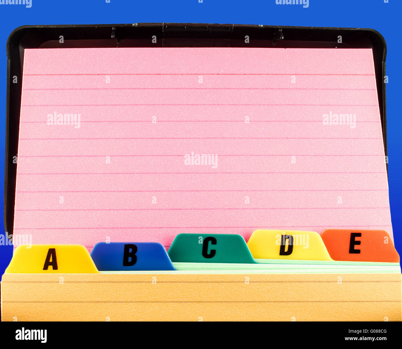 Library index card hi-res stock photography and images - Alamy