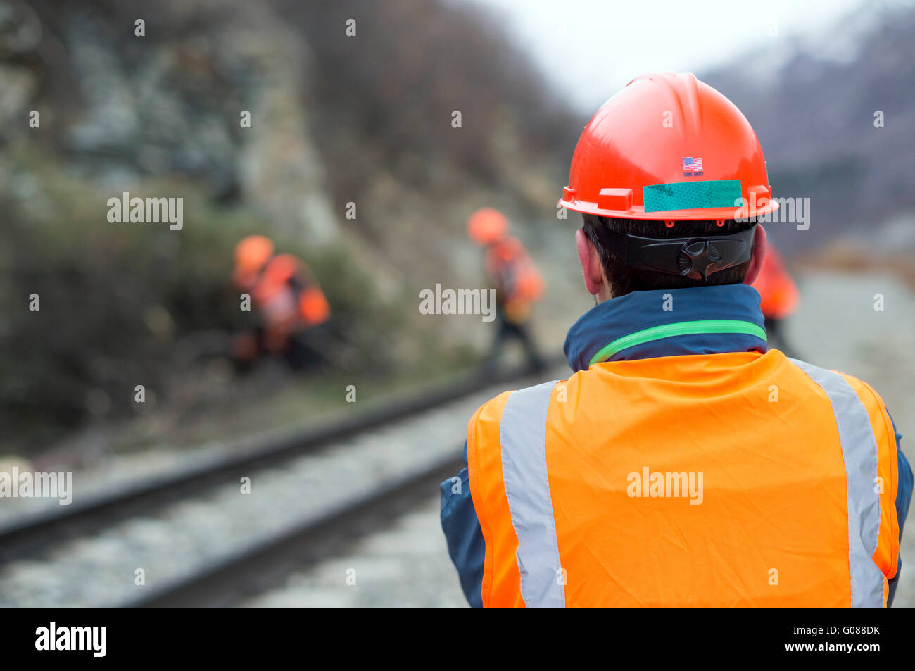 Man uniform rail hi-res stock photography and images - Alamy