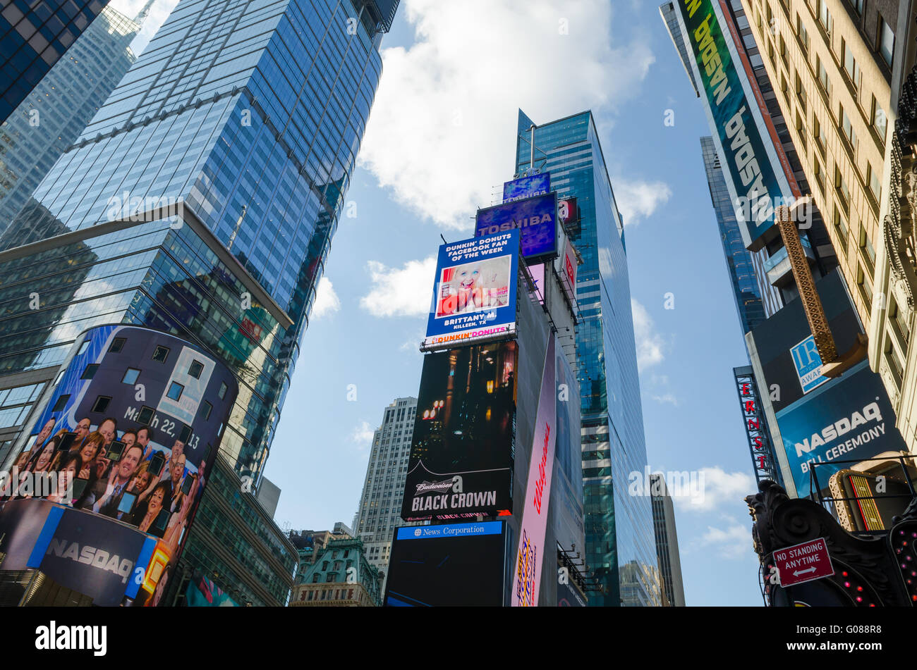Time Square, New York Stock Photo - Alamy