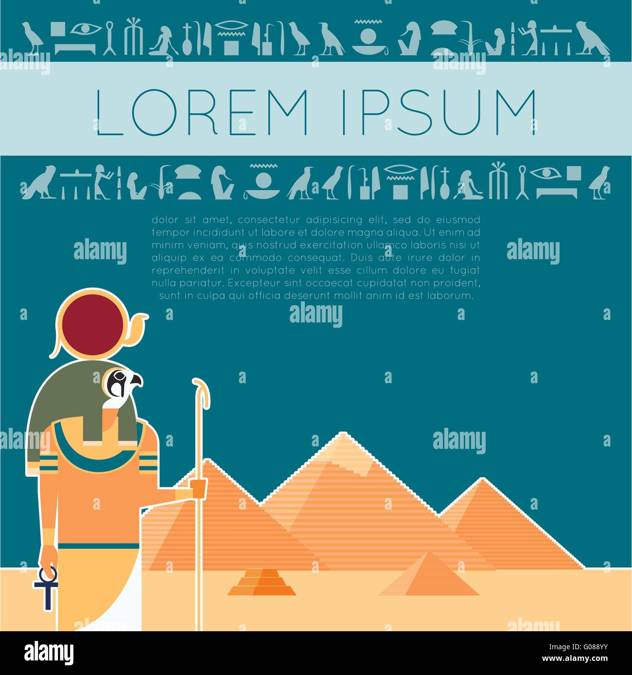 Egypet Ra banner4 Stock Vector Image & Art - Alamy