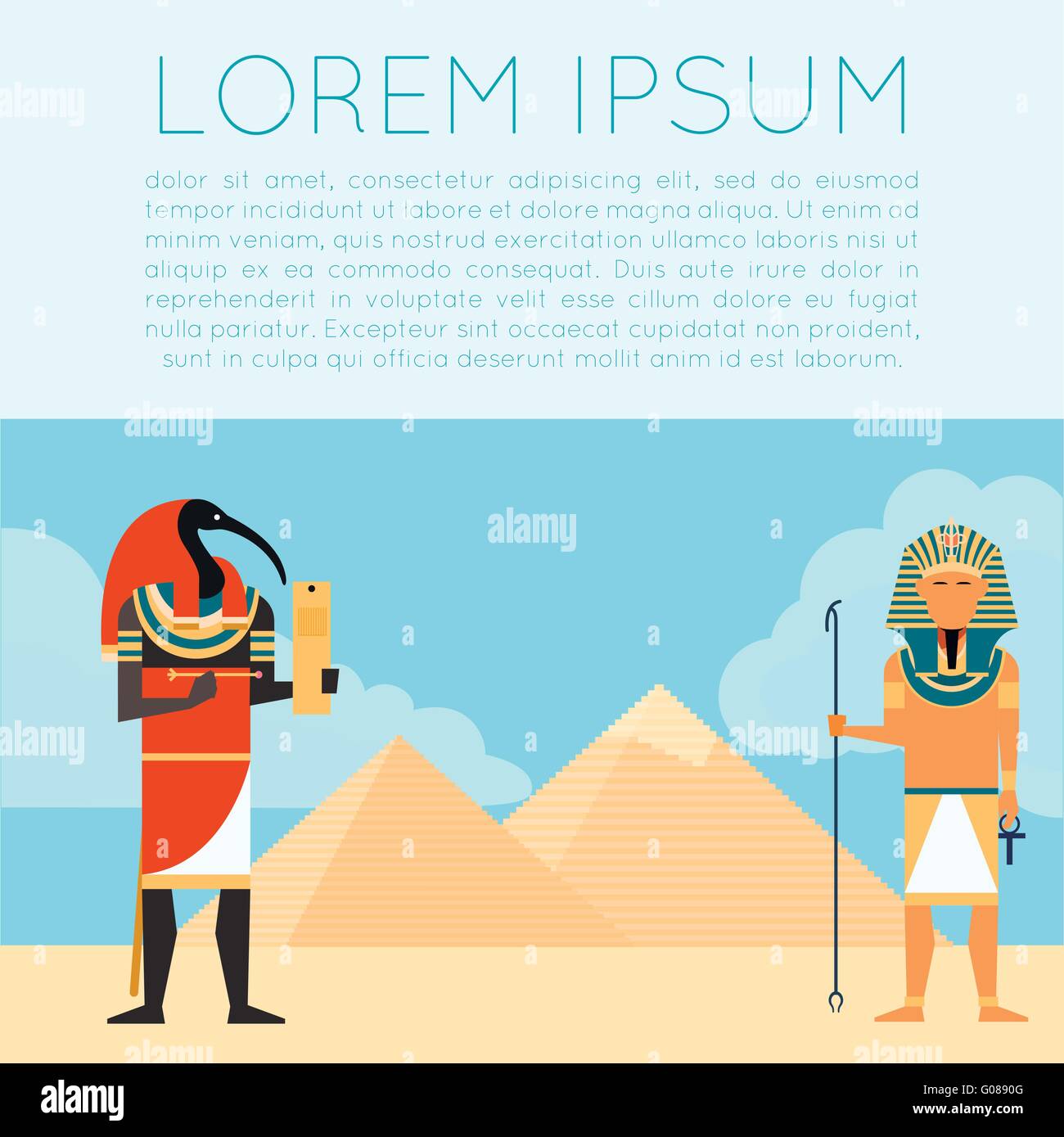 Ancient egyptian god thoth hi-res stock photography and images - Alamy