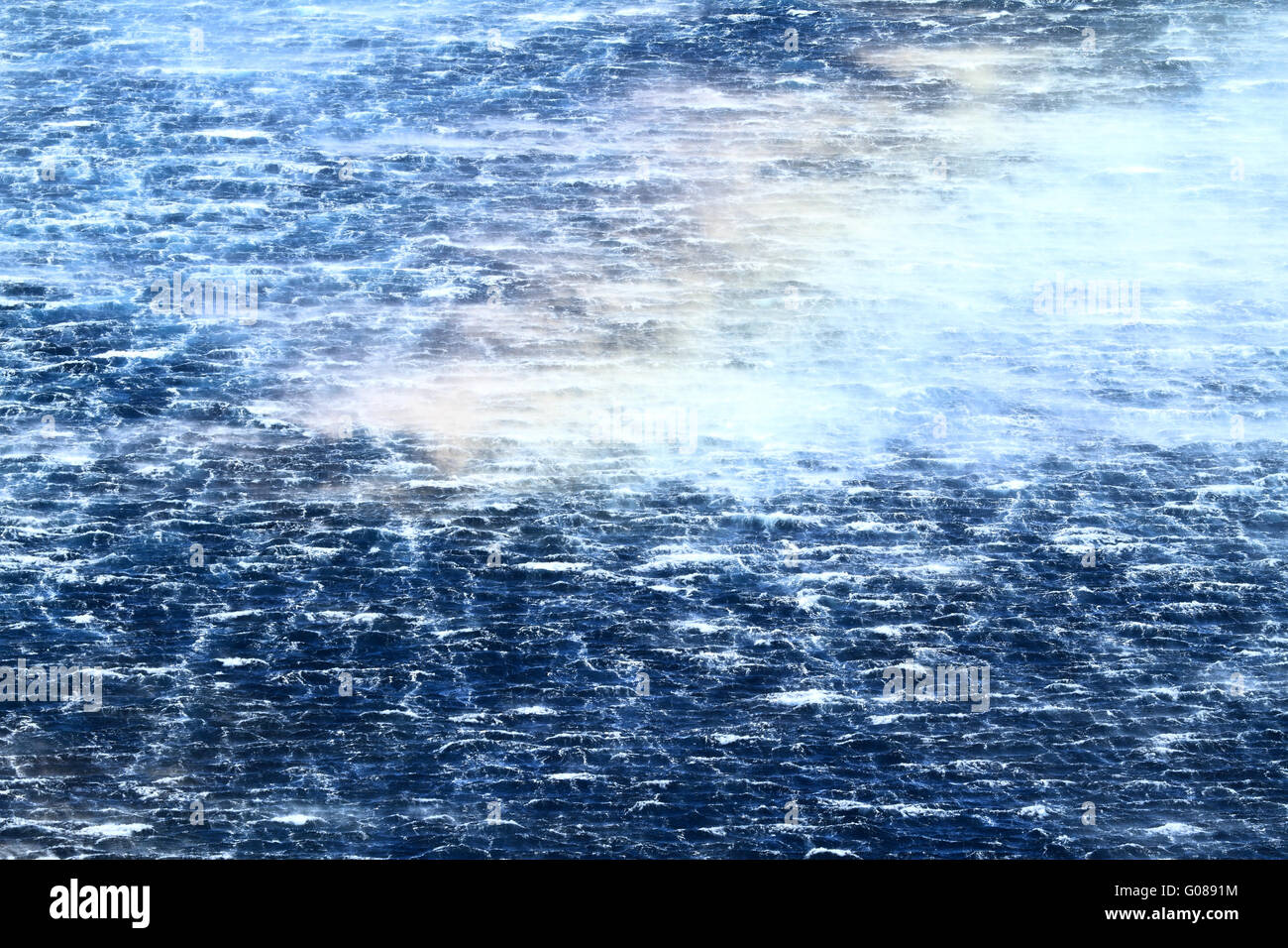 Raging sea with furious waves and fierce wind Stock Photo - Alamy