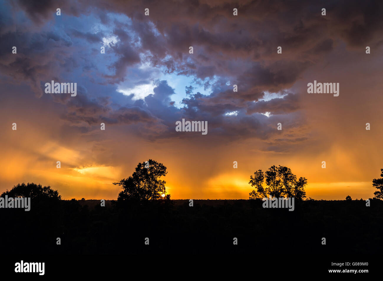 Magnificient sunset at Pre Rup, around Angkor Wat, Cambodia Stock Photo ...
