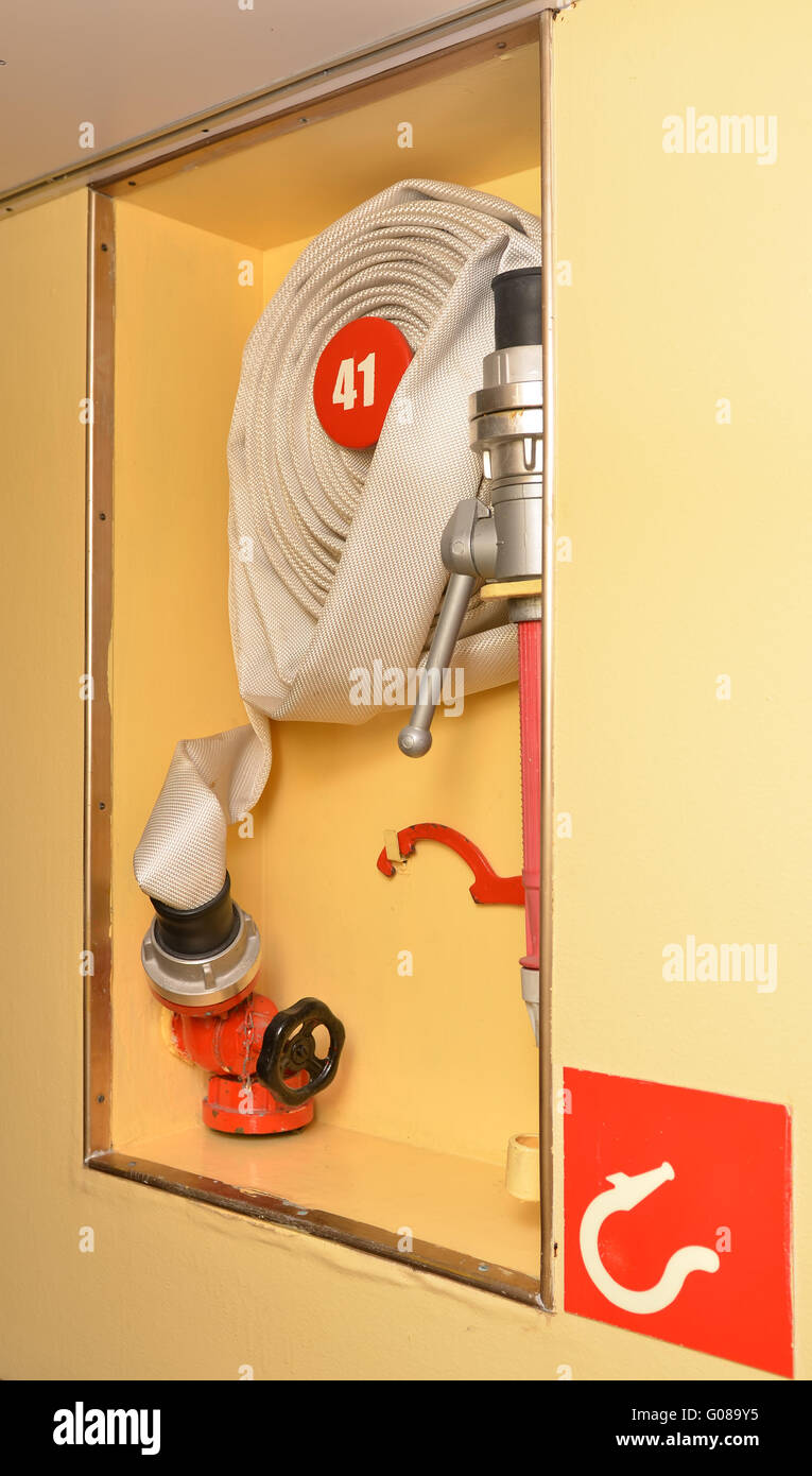 Wall mounted fire hydrant hi-res stock photography and images - Alamy