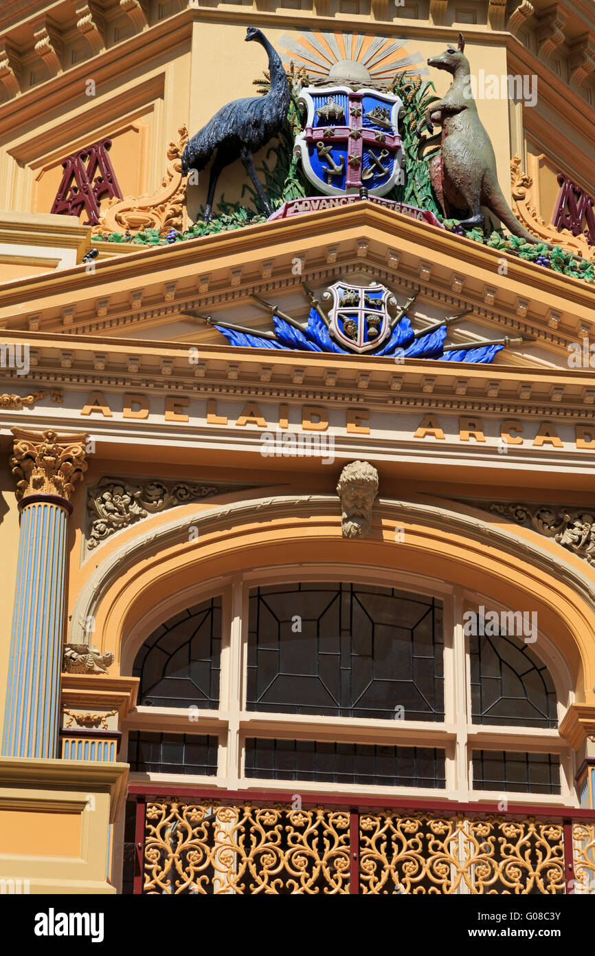 Adelaide Arcade, Rundle Mall, Adelaide, South Australia, Australia ...
